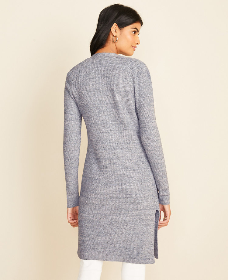 Marled Open Cardigan