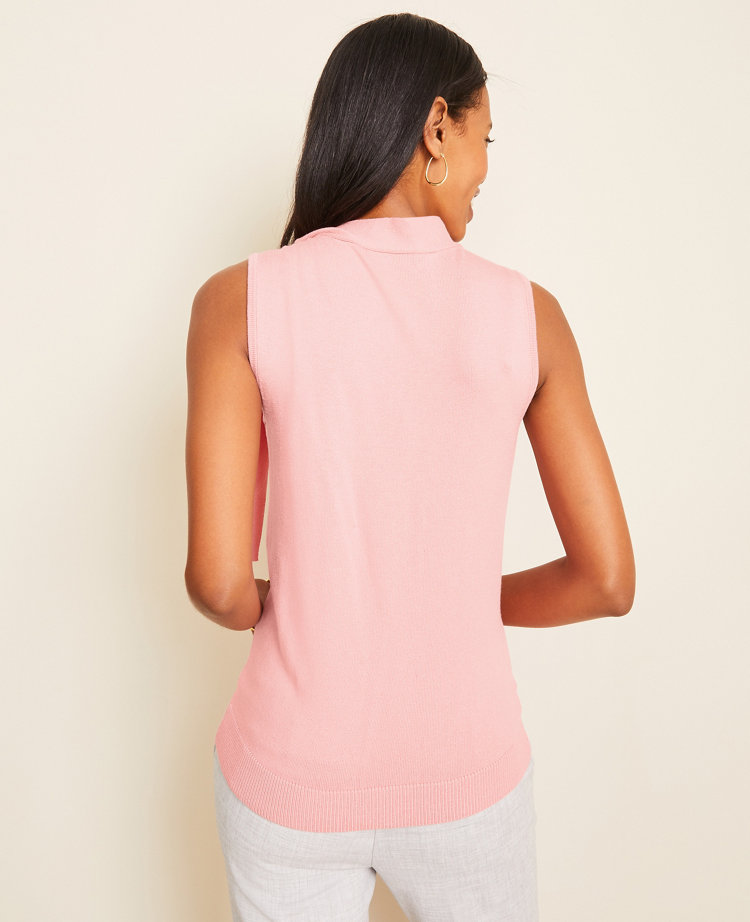 Bow Neck Sweater Shell