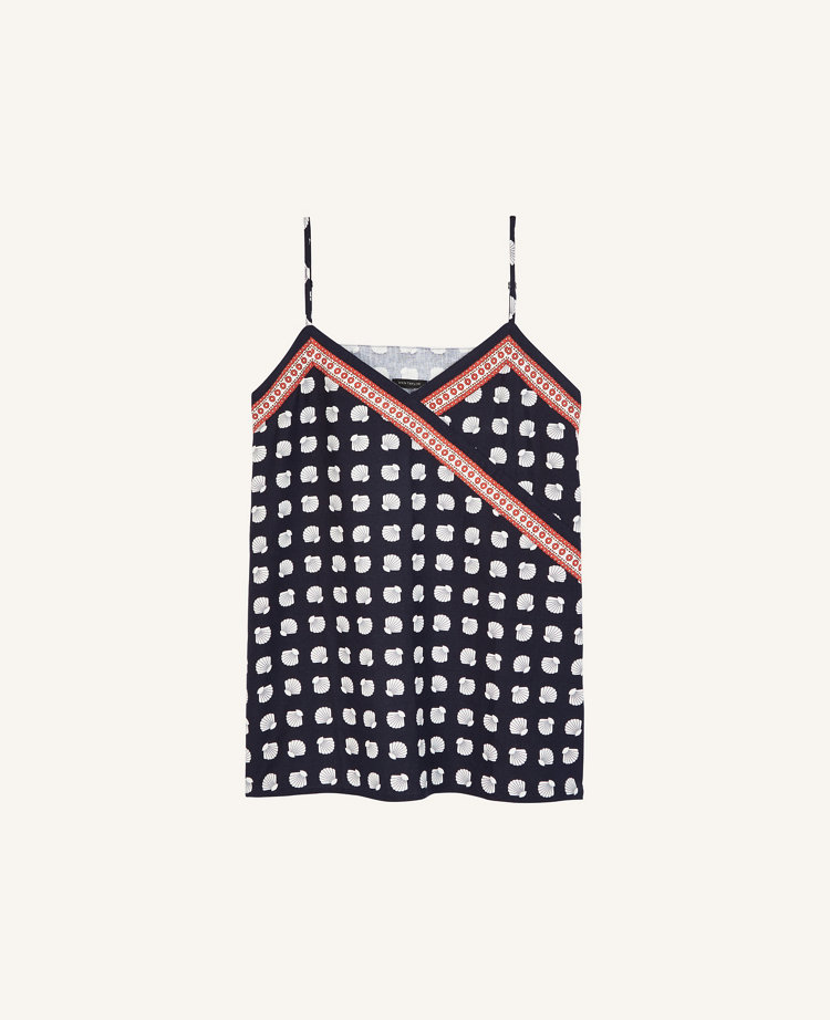 Shell V-Neck Cami