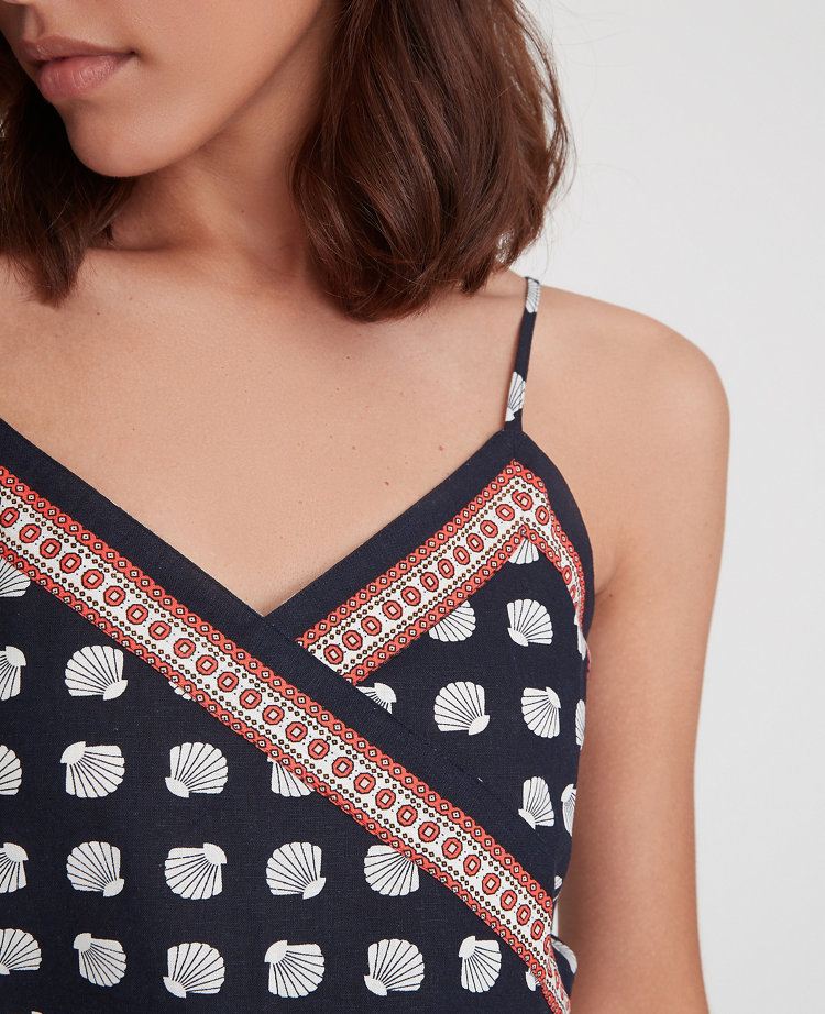 Shell V-Neck Cami