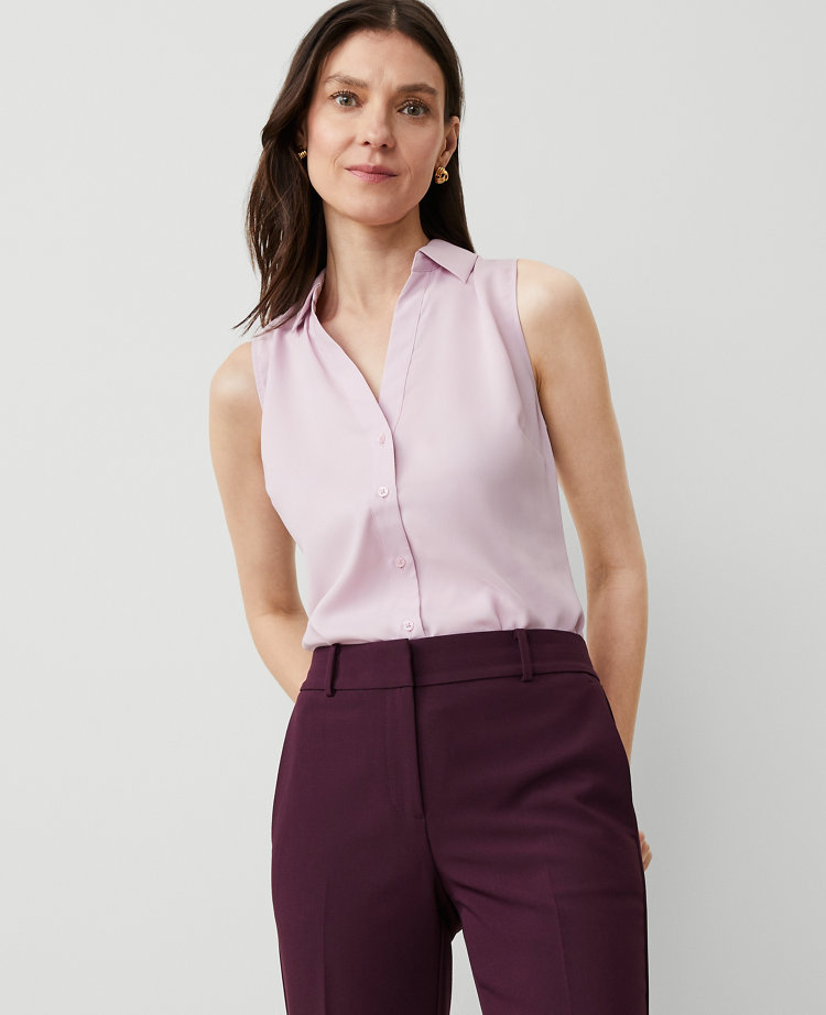 Petite Sleeveless Essential Shirt