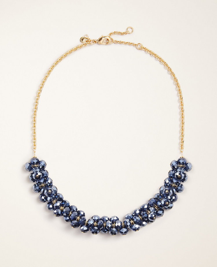 Beaded Cluster Necklace