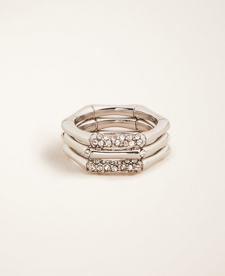 Bamboo Stackable Ring Set