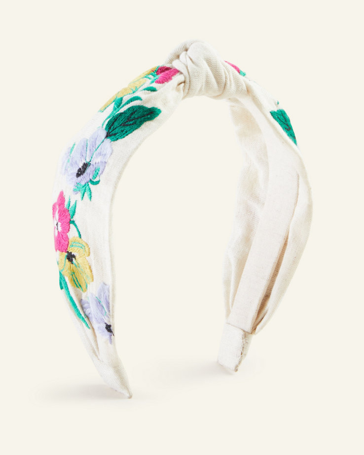 Embroidered Modern Headband