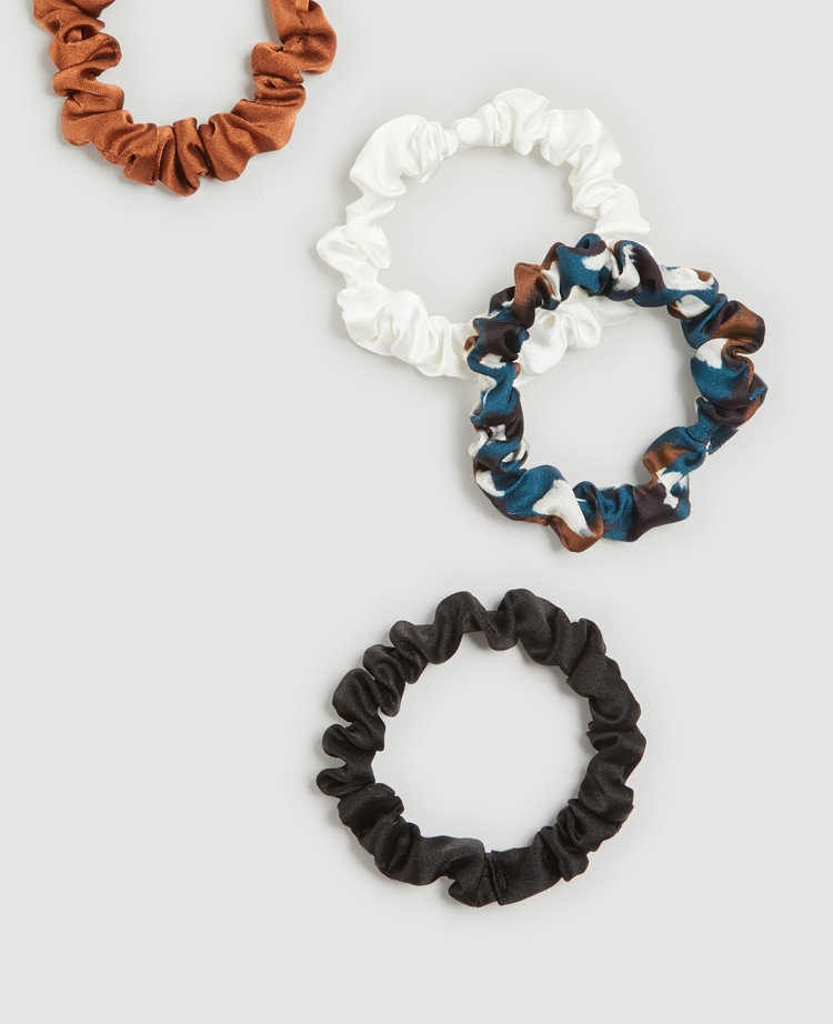 Brushed Print Scrunchie Set