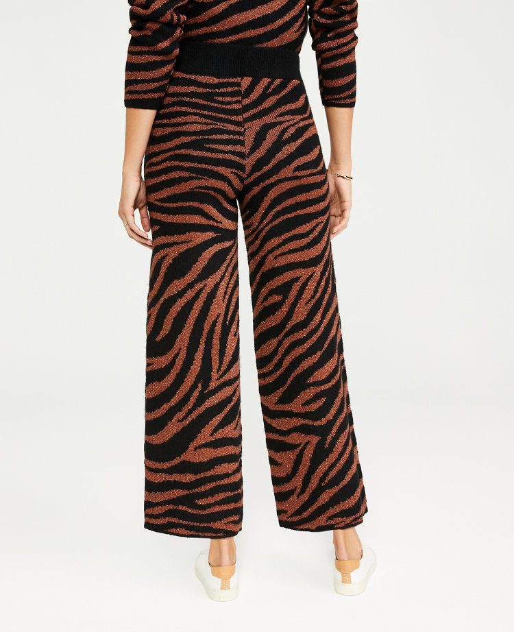 The Animal Print Sweater Pant