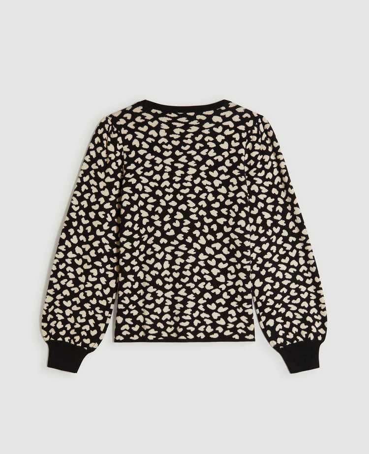 Heart Jacquard Sweater
