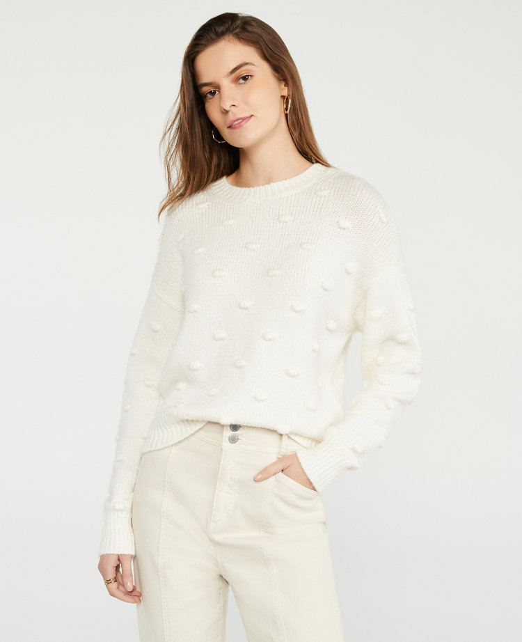 Popcorn Stitched Sweater