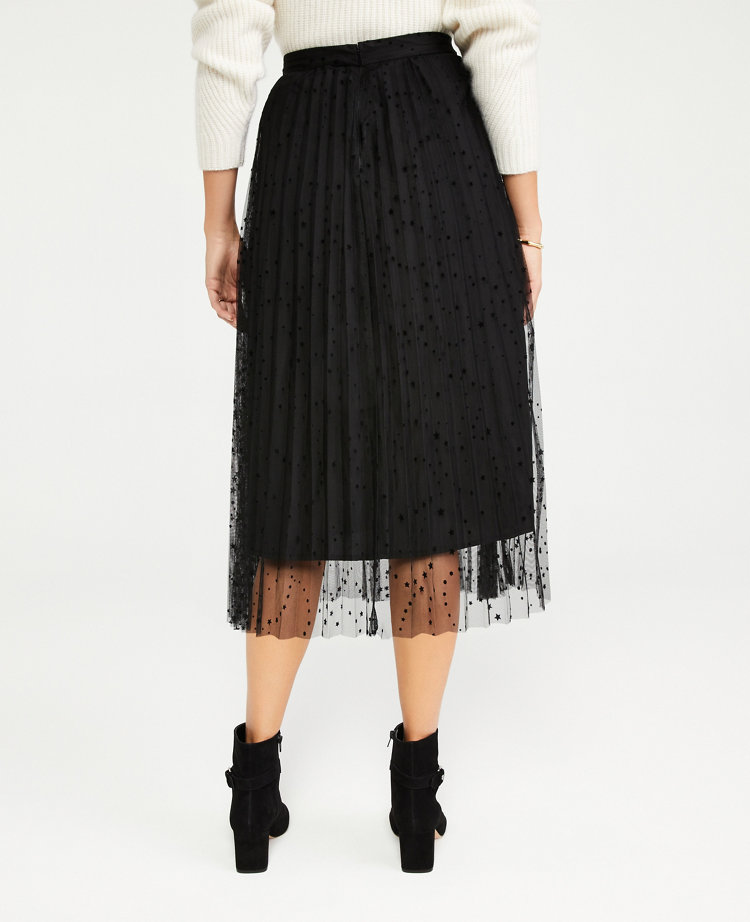 Petite Star Pleated Skirt
