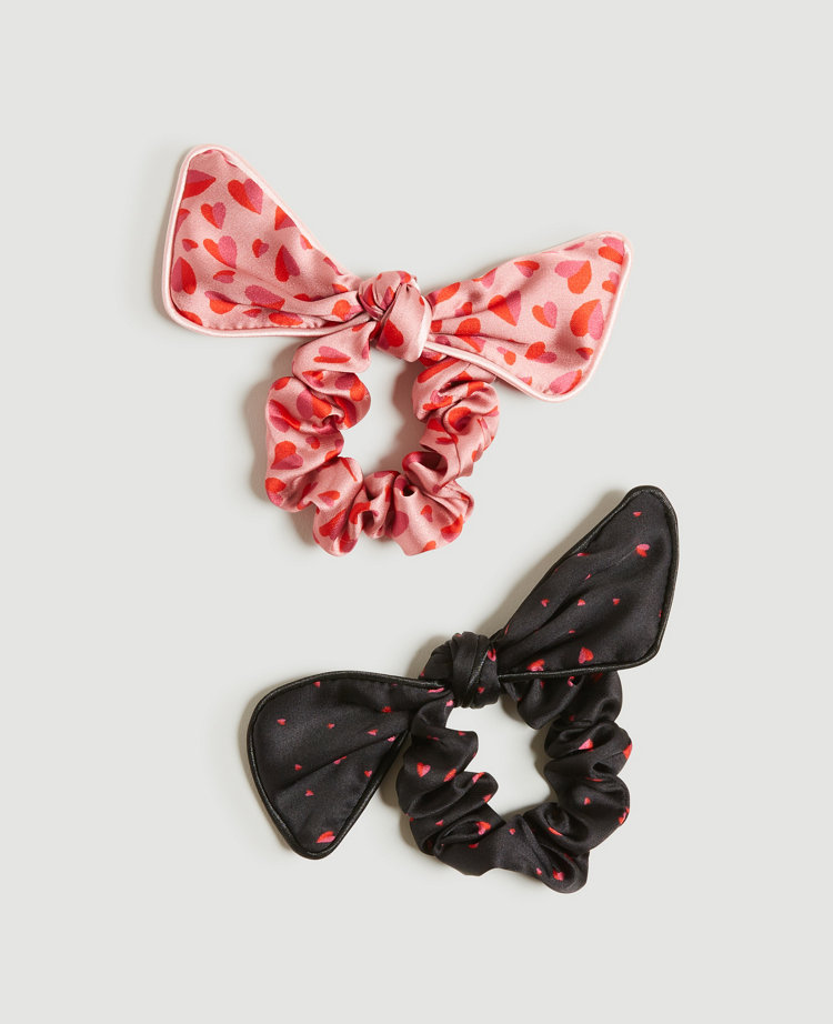 Heart Scrunchie Set