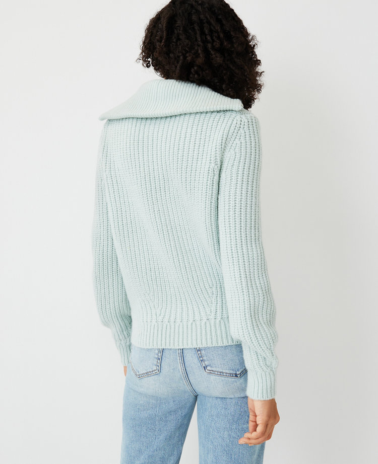 Zip Collar Sweater