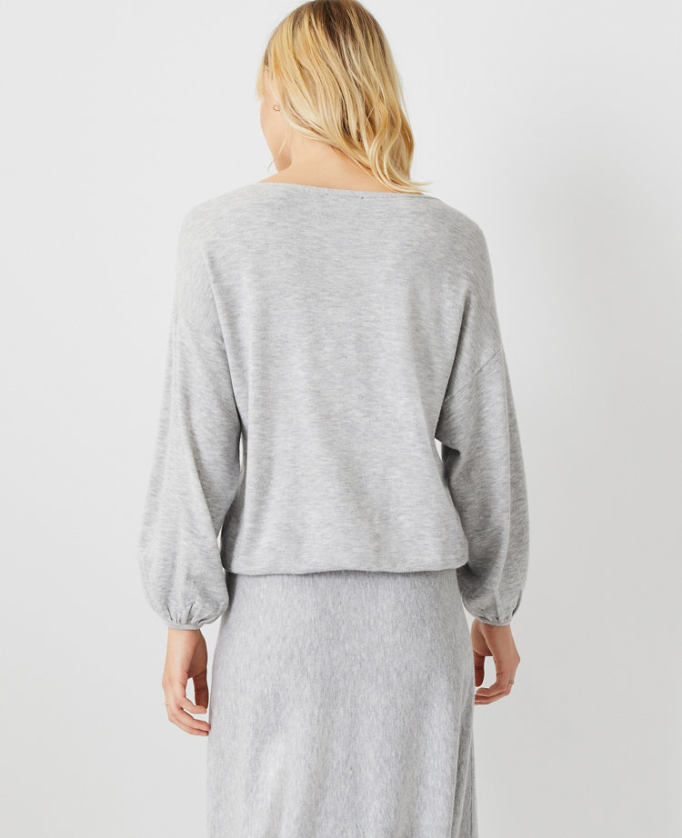 Balloon Sleeve Sweater
