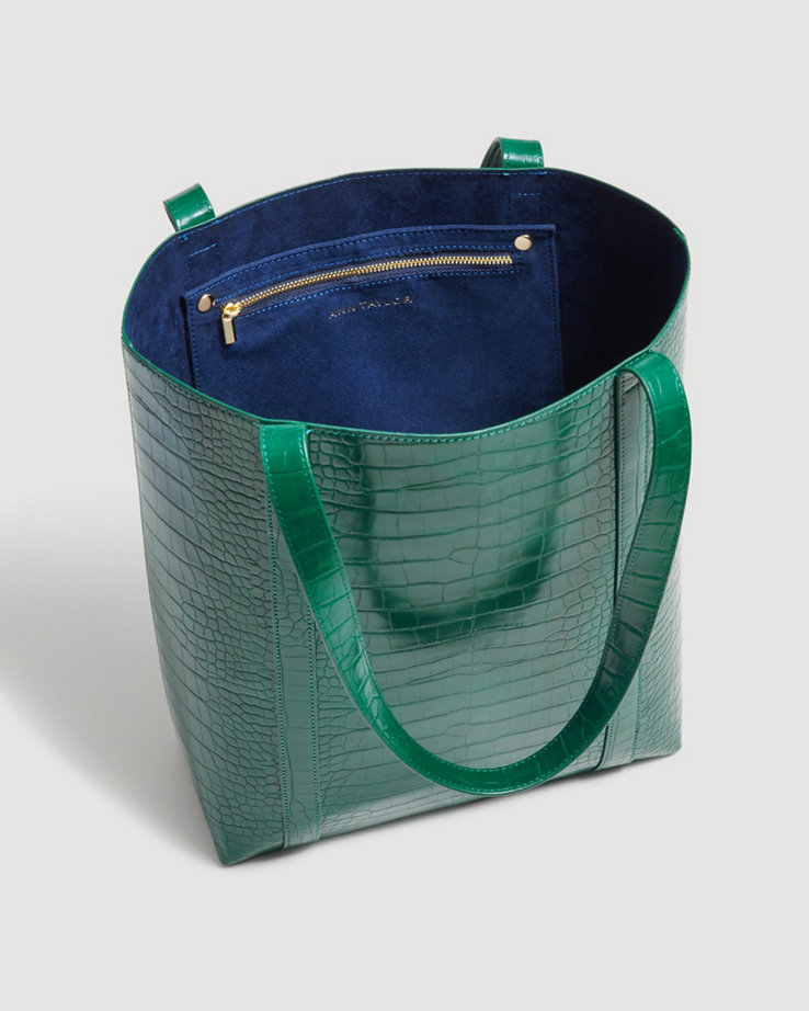Crocodile Print Tote Bag