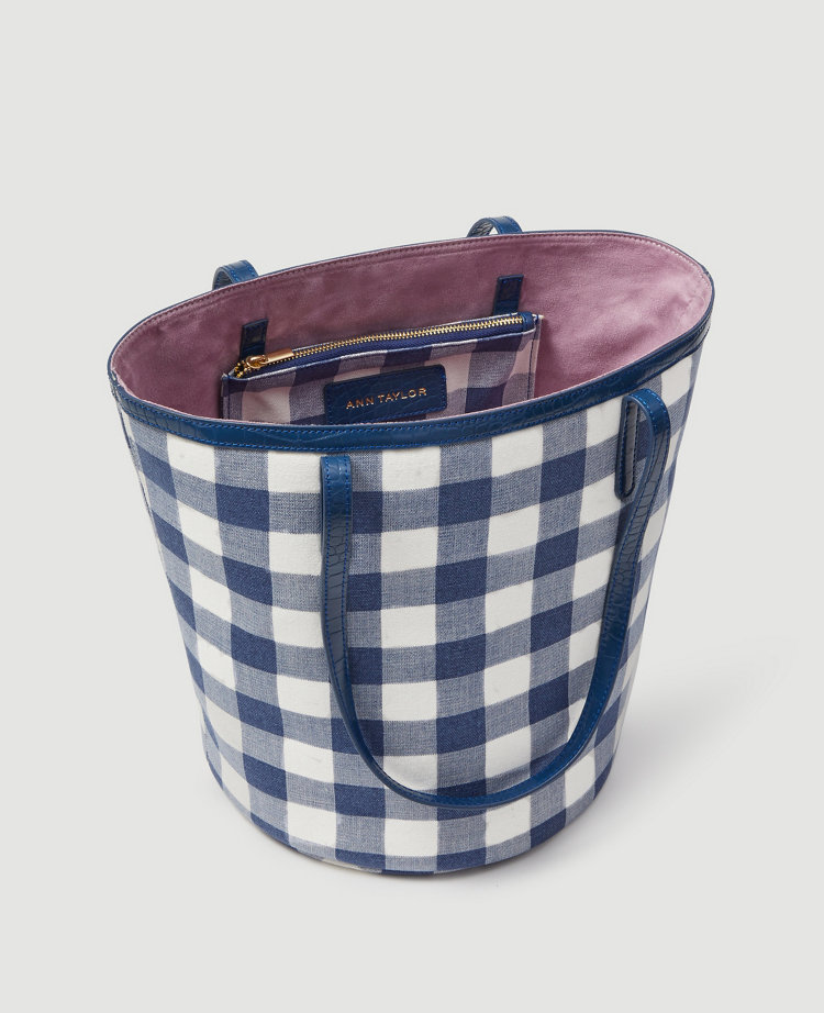 Gingham Tote Bag