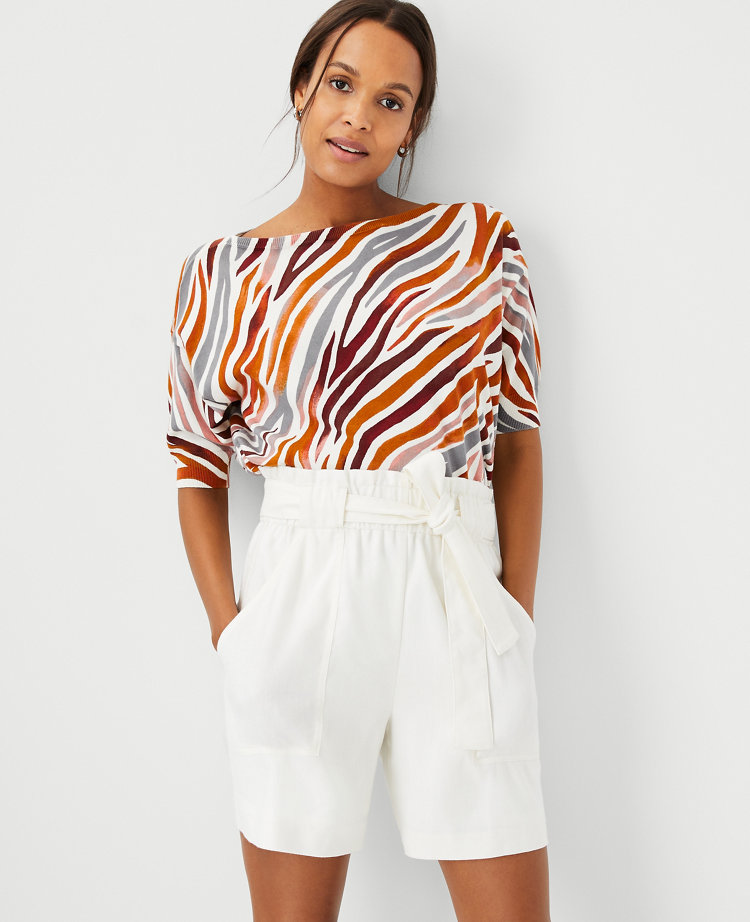 Zebra Stripe Sweater