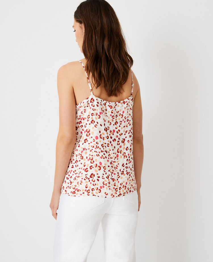 Animal Print V-Neck Cami