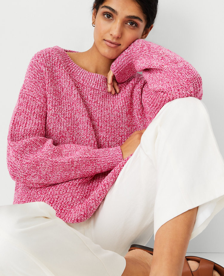 Marled Relaxed Sweater