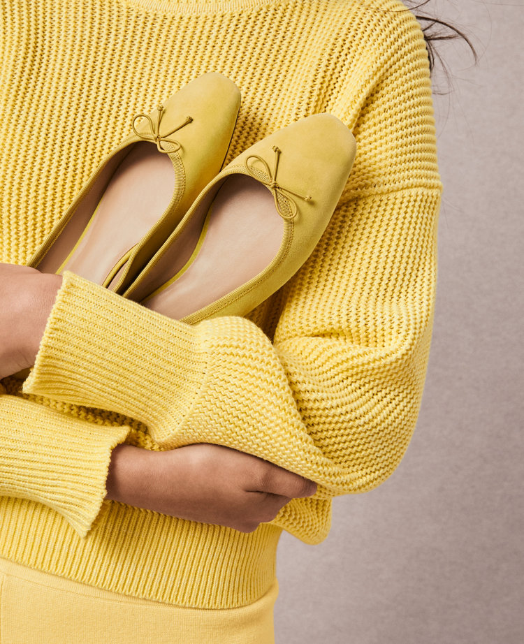 Gigi Suede Ballet Flats