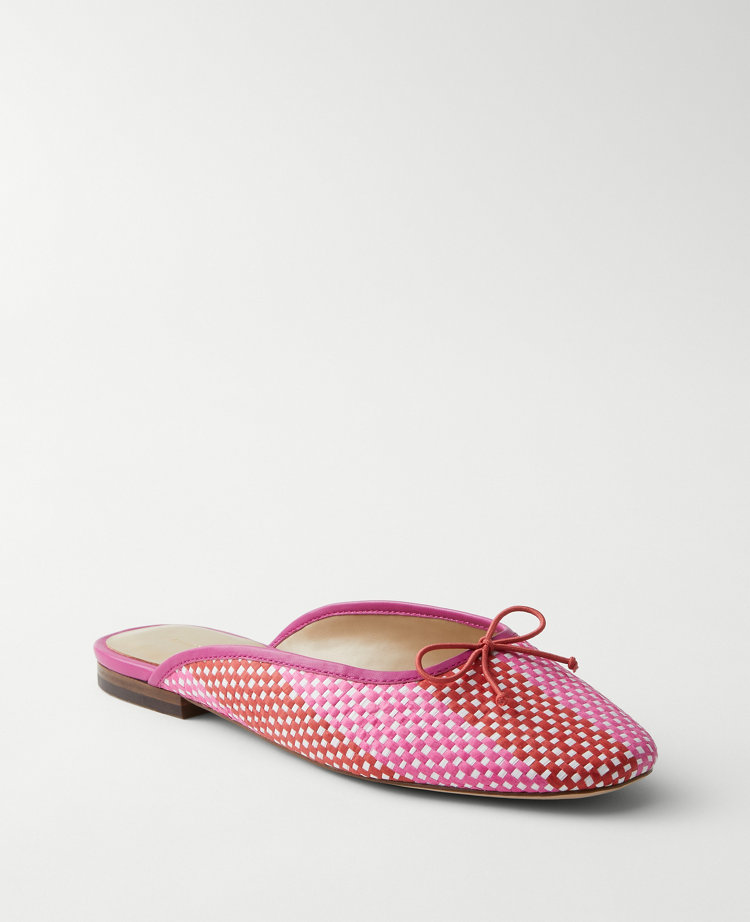 Maxine Woven Ballet Slides