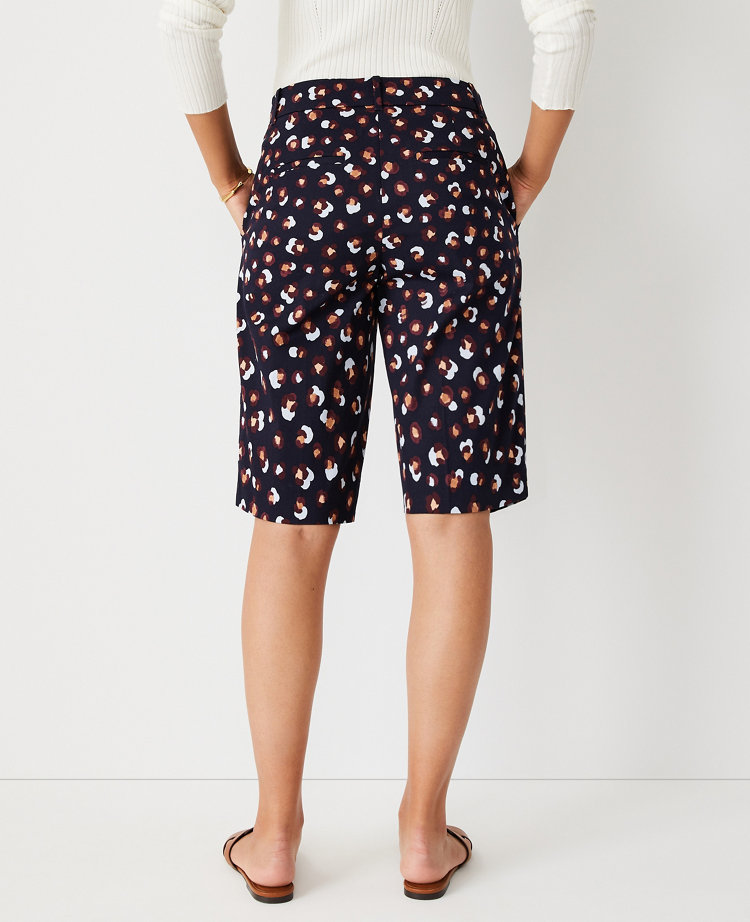 The Petite Animal Print Boardwalk Short - Curvy Fit