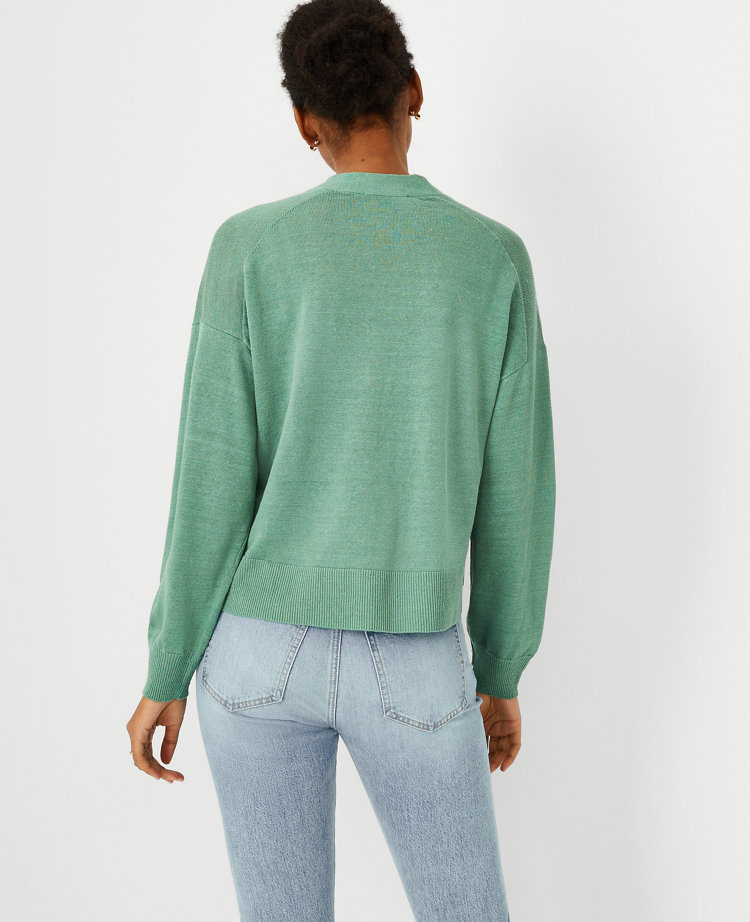 Linen Blend Cardigan