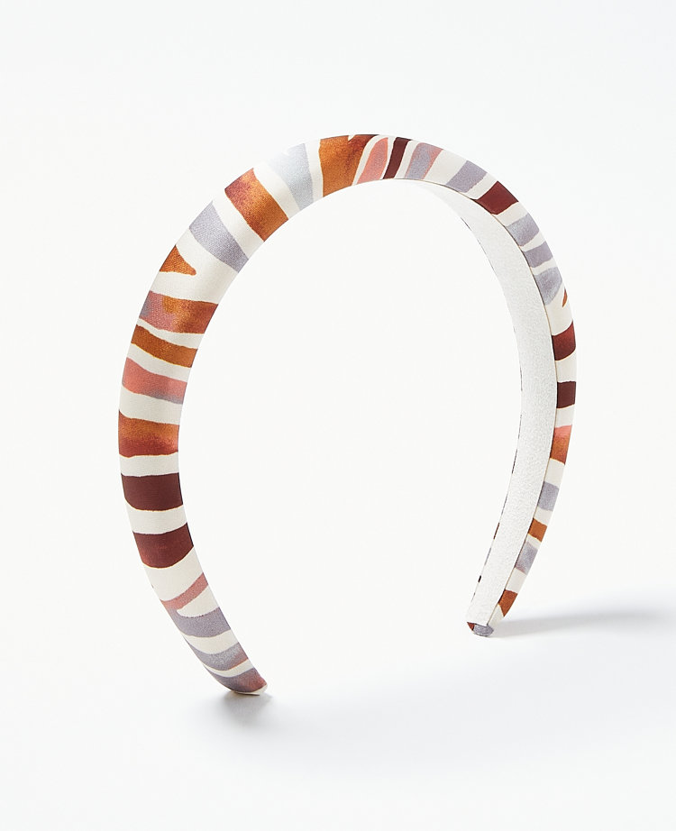 Zebra Print Padded Headband