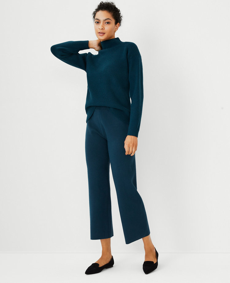 The Wide Leg Sweater Pant
