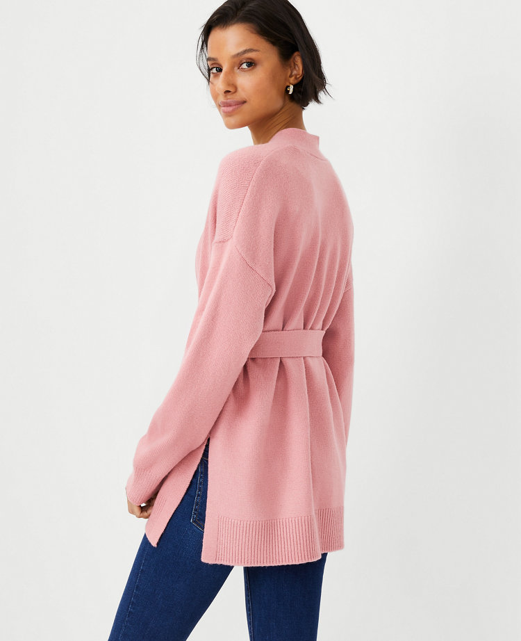 Wrap Belted Cardigan