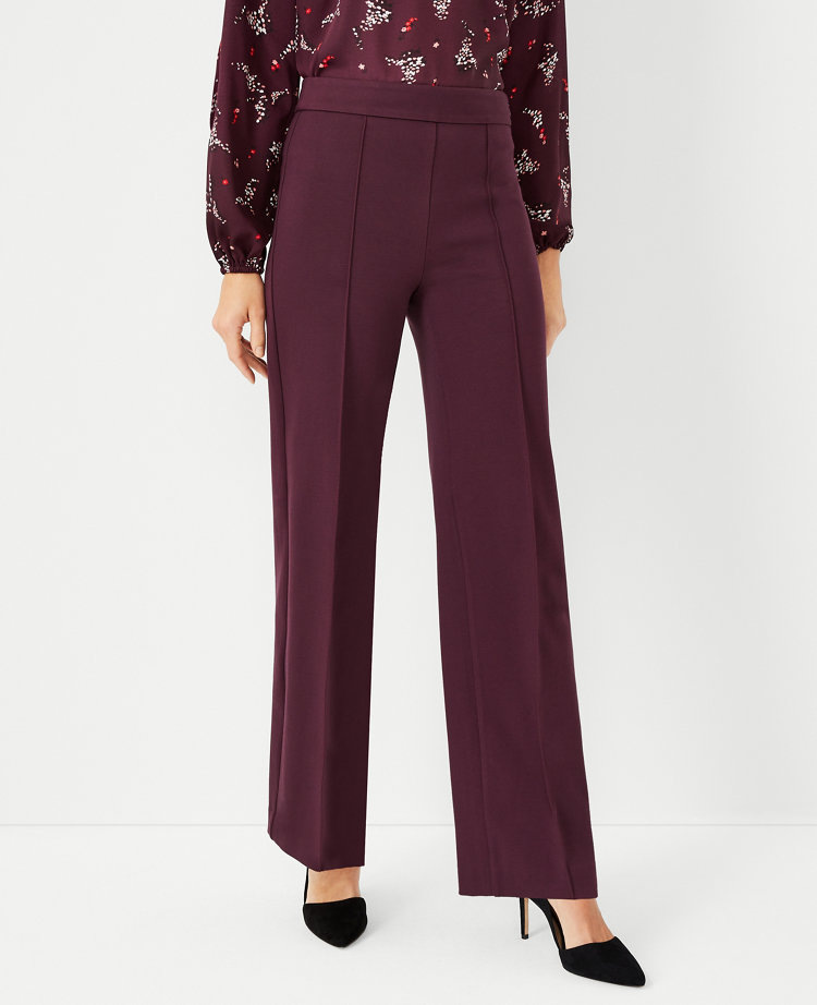 The Side Zip Straight Pant - Curvy Fit