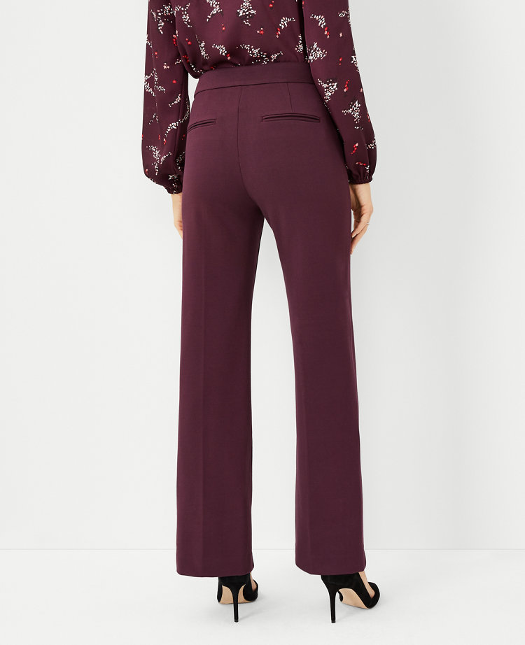 The Side Zip Straight Pant - Curvy Fit