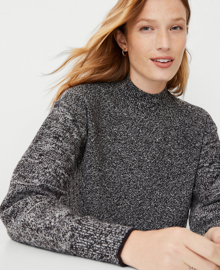 Petite Marled Sweater