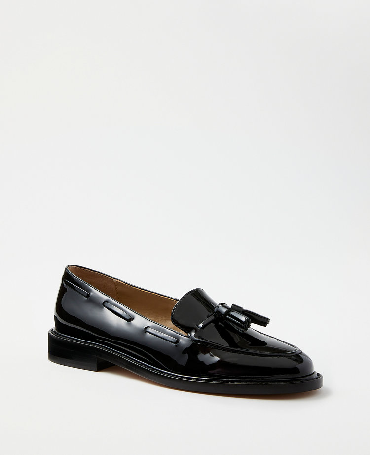 Patent Tassel Loafers