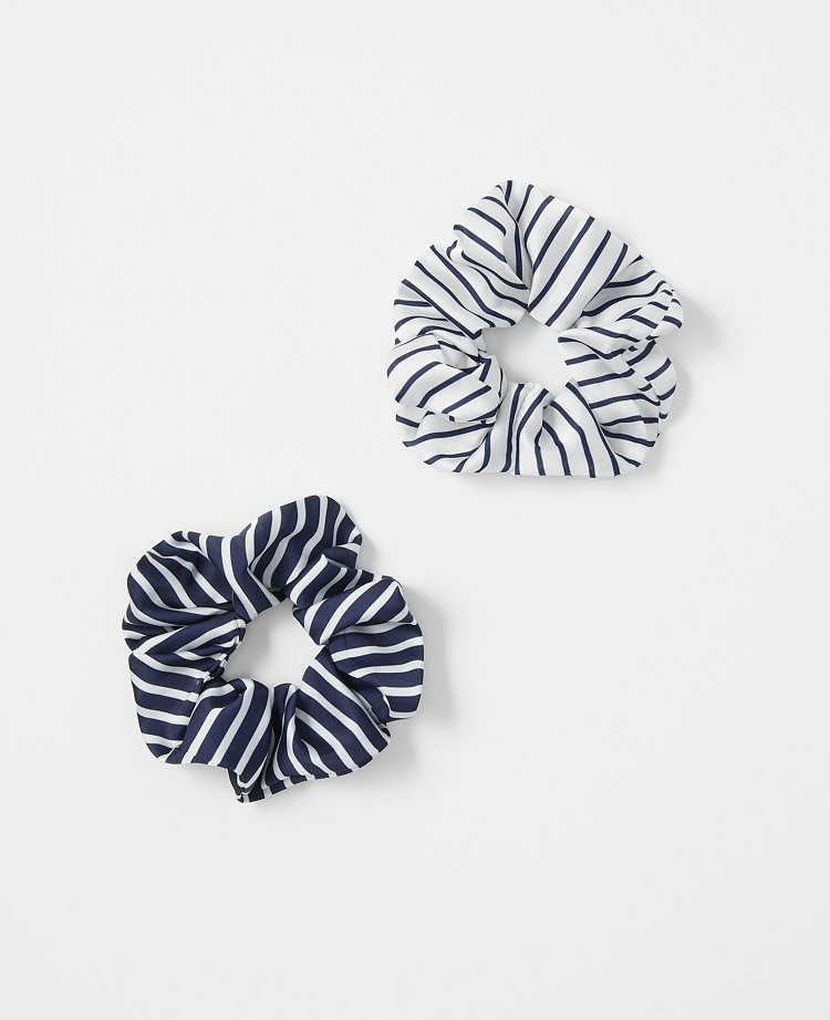 Striped Scrunchie Set