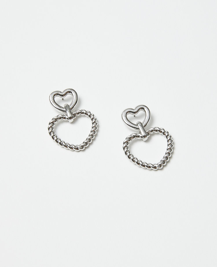 Heart Drop Earrings