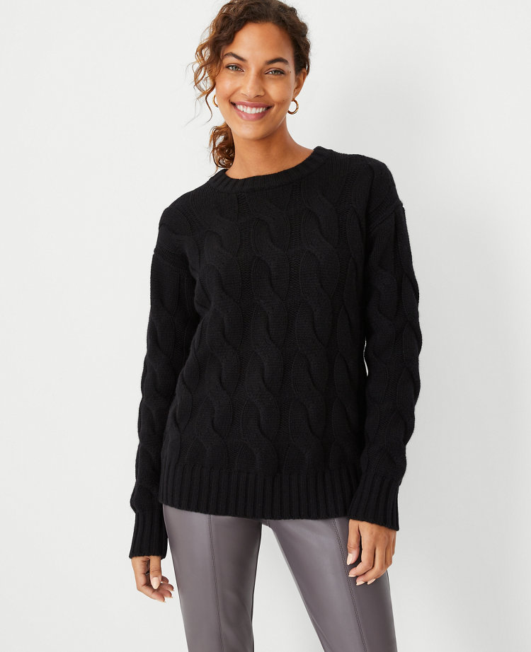 Cashmere Cable Sweater