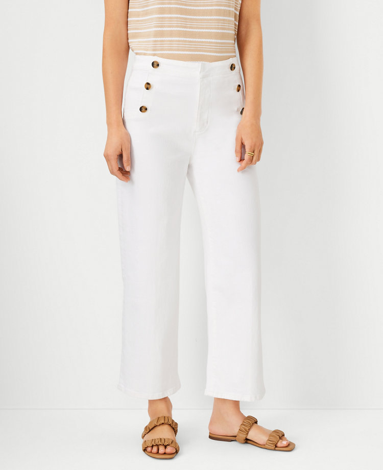 Sculpting Pocket High Rise Sailor Crop Jeans