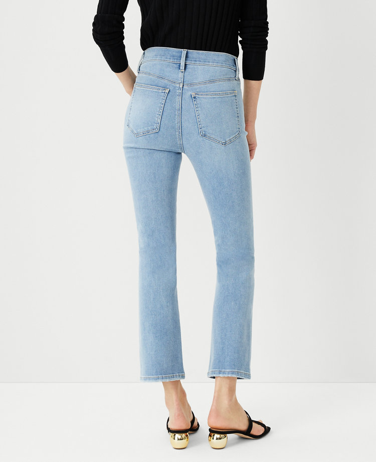 Petite Sculpting Pocket High Rise Boot Crop Jeans