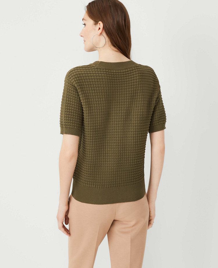 Mesh Stitch Sweater