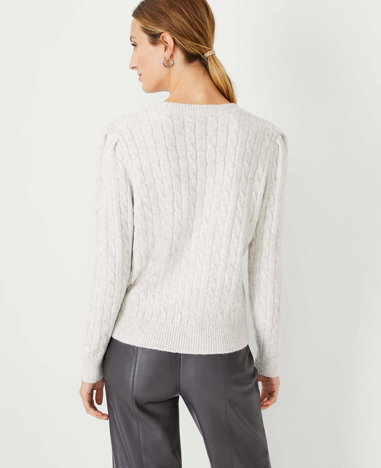 Mixed Cable Stitch Sweater