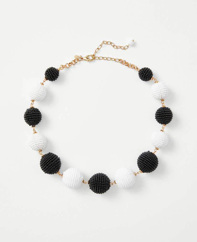 Beaded Statement Necklace