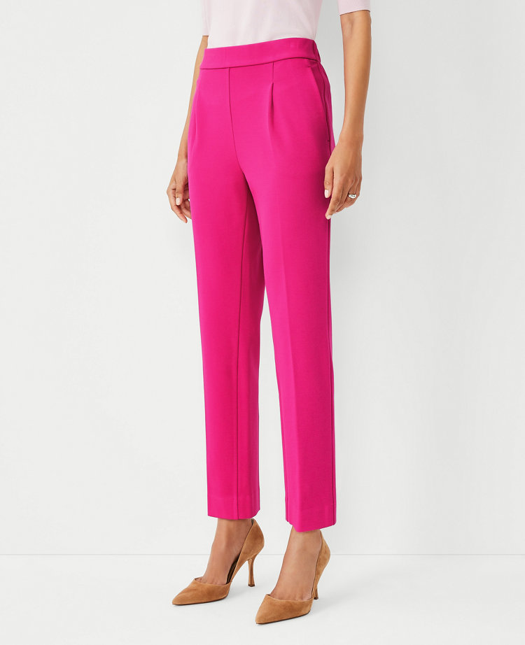 The Eva Easy Ankle Pant in Knit