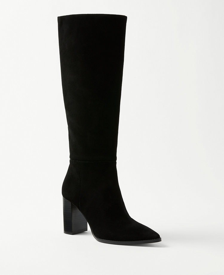 Slouchy Suede Boots