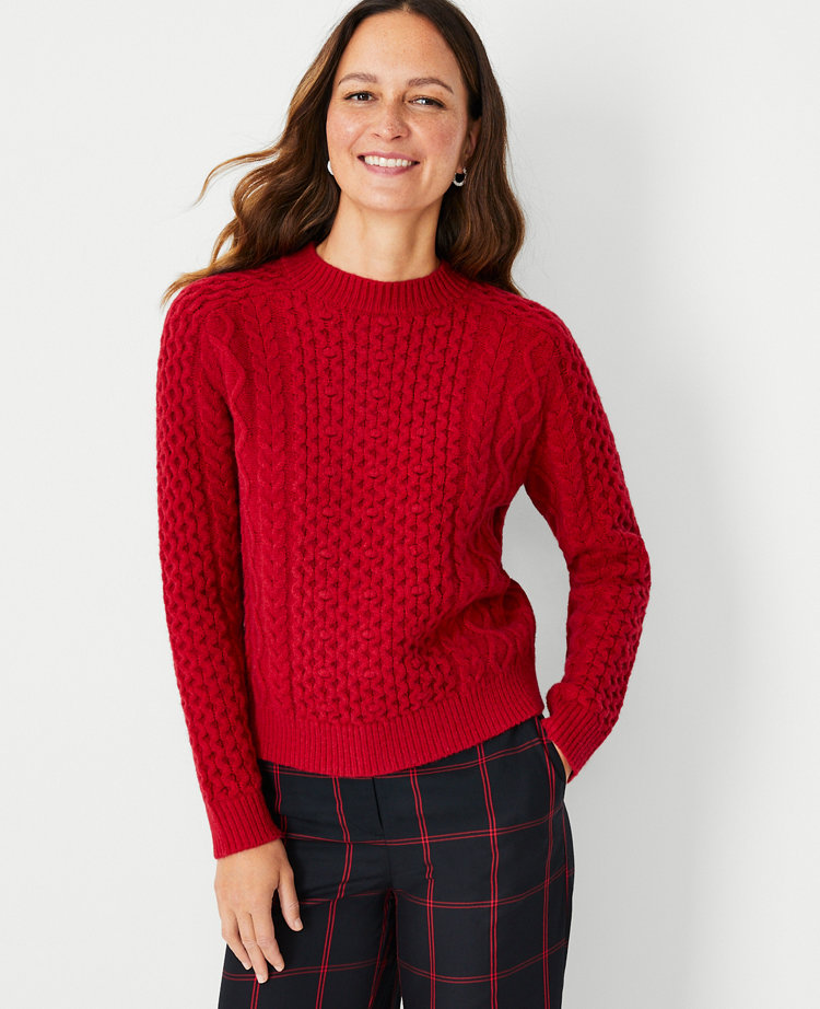 Stitchy Cable Sweater
