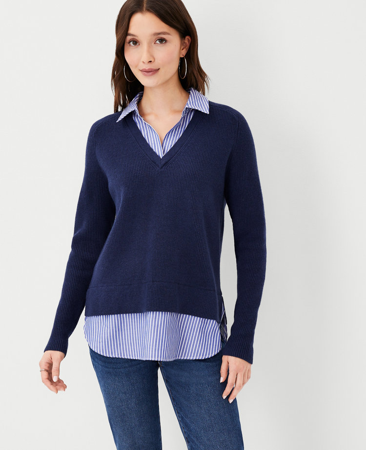 Layered Mixed Media Top