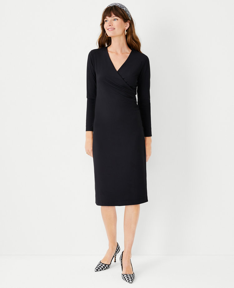 Wrap Sheath Dress