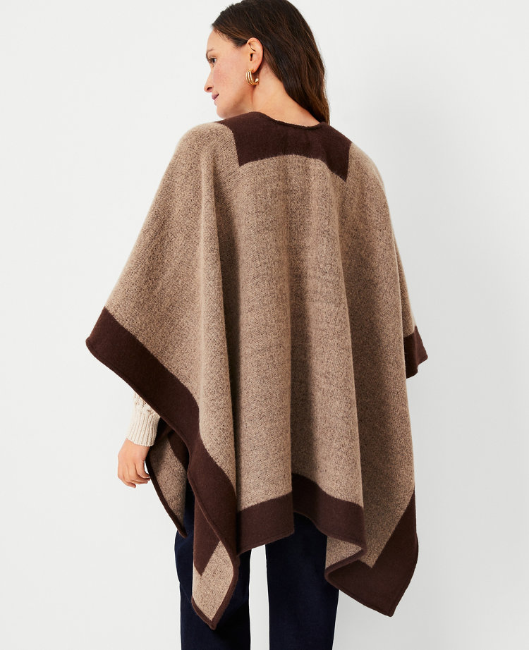 Oversized Open Poncho