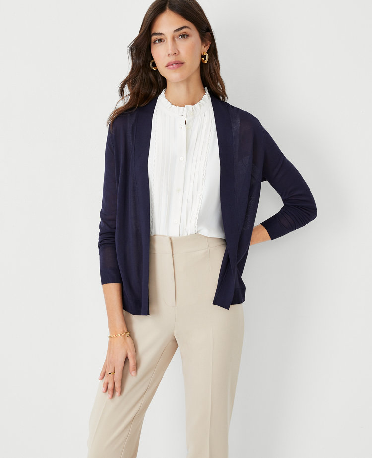 Lightweight Open Cardigan