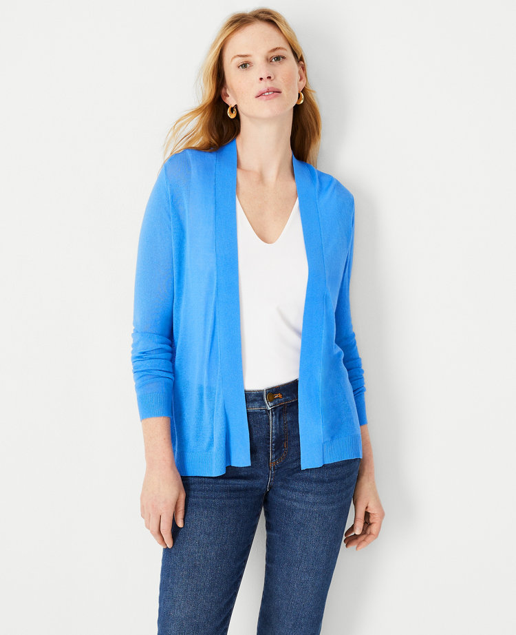 Lightweight Open Cardigan