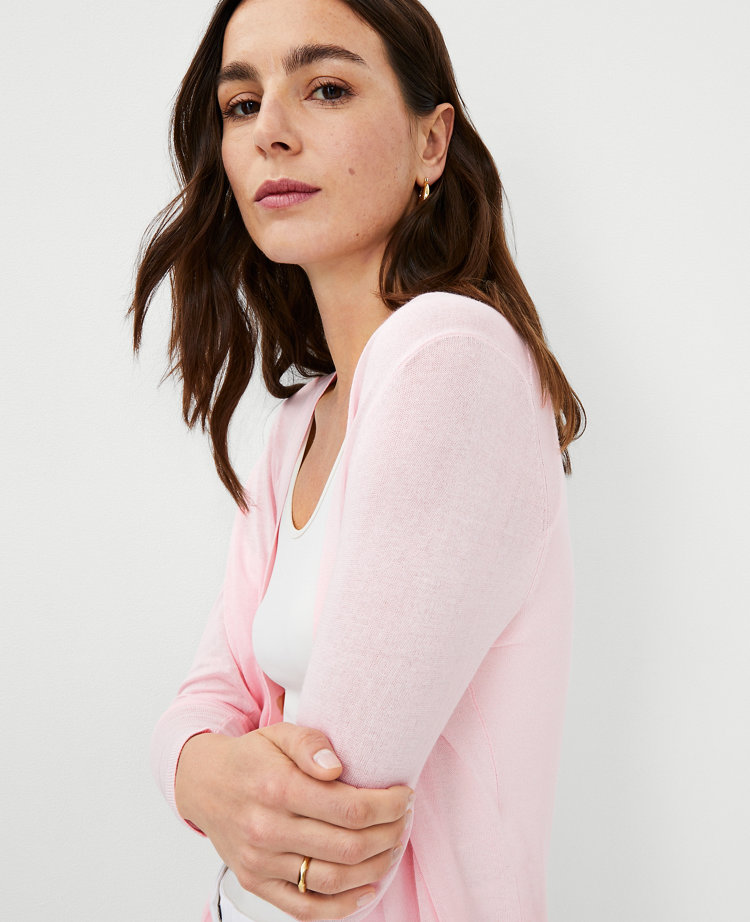 Lightweight Open Cardigan