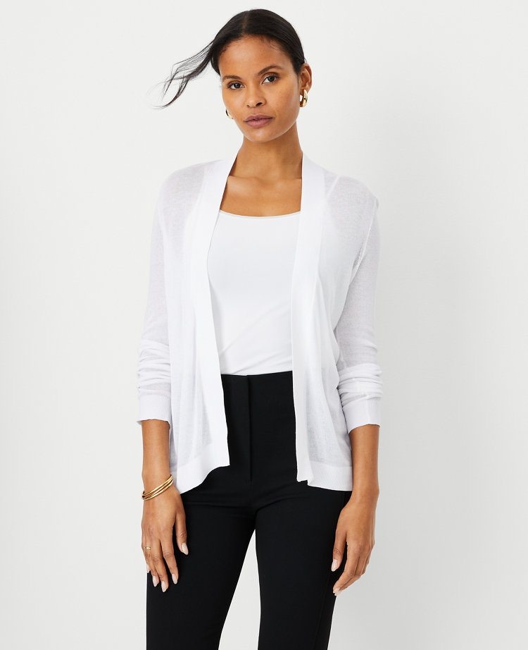 Lightweight Open Cardigan